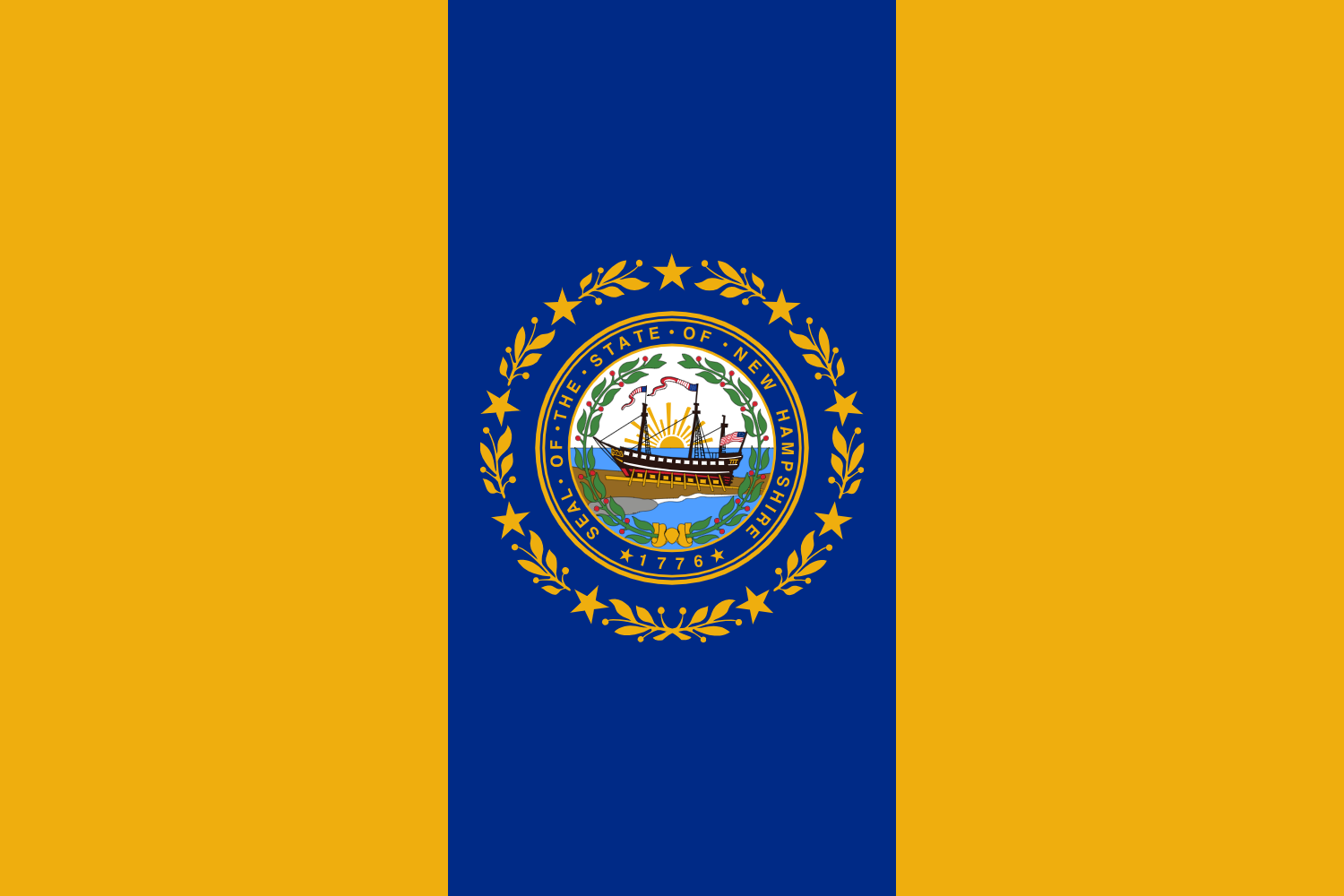 New Hampshire Tricolor - Flag Creator